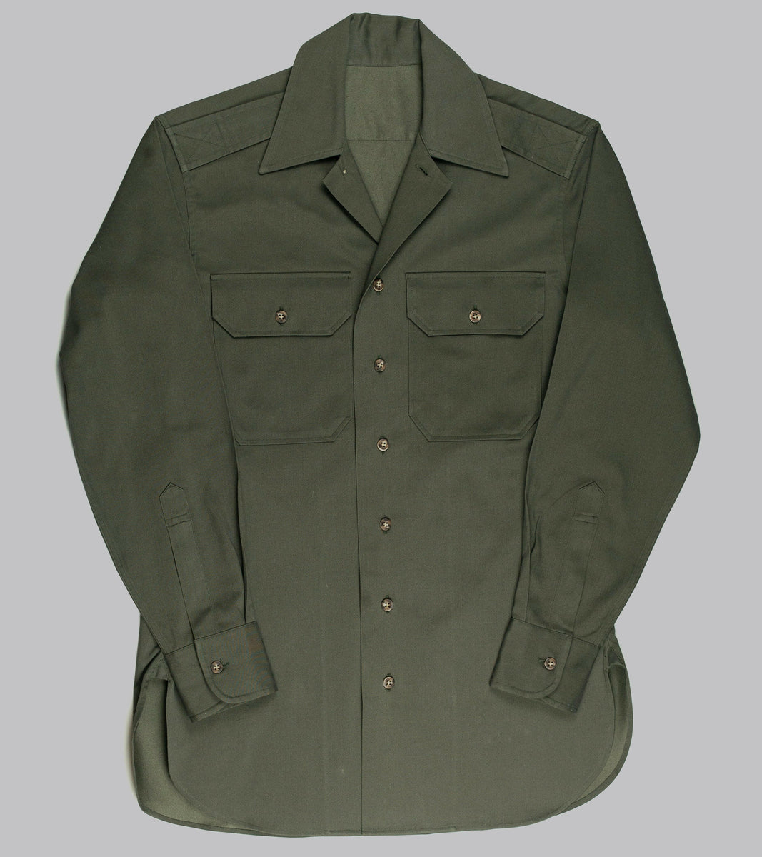Officer Shirt Olive | Bryceland’s Tokyo – Bryceland's Tokyo