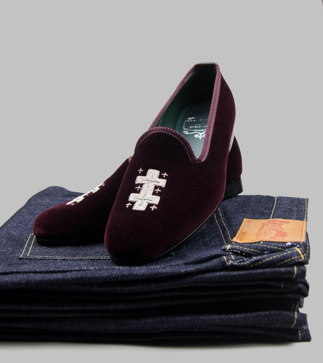 Bryceland's x Bowhill & Elliott Grecian Slippers Wine | Bryceland’s ...